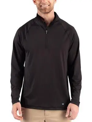 Cutter & Buck Quarter-Zip Pullover Black