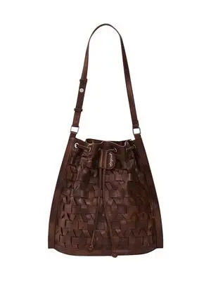 Desigual Faux Leather Backpack Brown