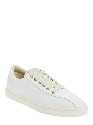 S.W.C STEPNEY WORKERS CLUB Surma Leather Sneaker - White