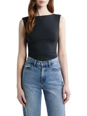 Rag & Bone Luca Reversible Tank - Black