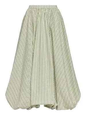 CINQ À SEPT Sophie Stripe Cellah Skirt