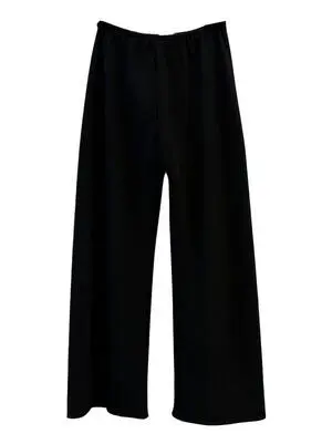 THE ROW Gala Wide-leg Trousers - Black
