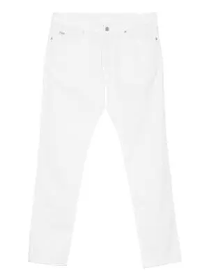 Emporio Armani Denim Cotton Jeans White