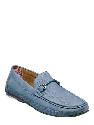 STACY ADAMS Colton Bit Loafer - Navy