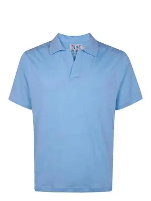 MC2 SAINT BARTH Linen Polo Shirt