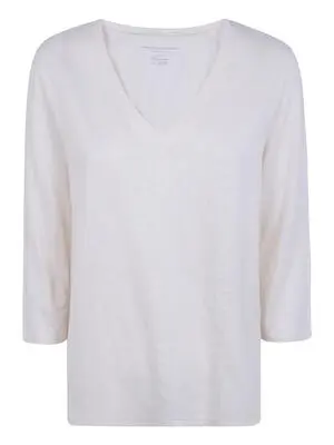 MAJESTIC INTERNATIONAL Three Quarter Sleeve Linen Shirt