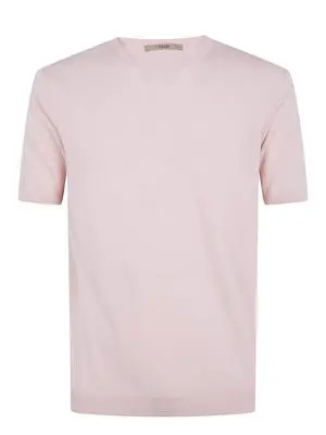 NUUR Crew Neck T-shirt Pink