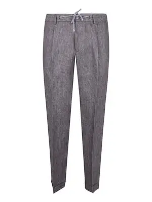 BARBA NAPOLI Roma Chino Trousers - Brown