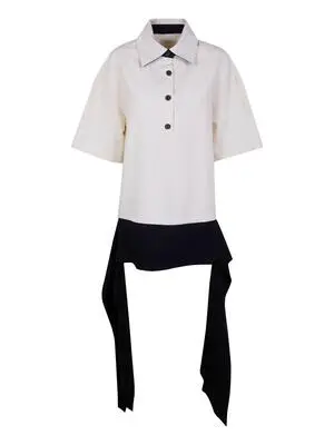 ENTIRE STUDIOS Polo Top - Beige