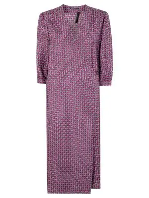 LAURA URBINATI Silk Twist Dress - Red