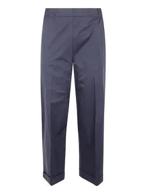 Liviana Conti Barrel Leg Trousers - Black
