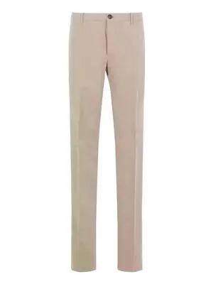 Incotex Pressed-crease Trousers - Neutrals