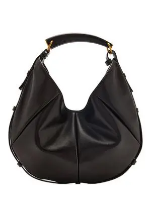 Saint Laurent Mombasa Medium Hobo Bag - Brown
