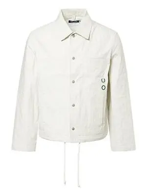 Fred Perry X Craig Green Quilt-stitch Cotton Jacket - Foggy Dew