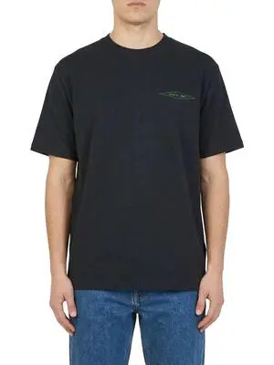 Filson Crewneck T-shirt In Cotton - Black