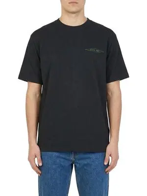 Filson Crewneck T-shirt In Cotton With Logo - Brown