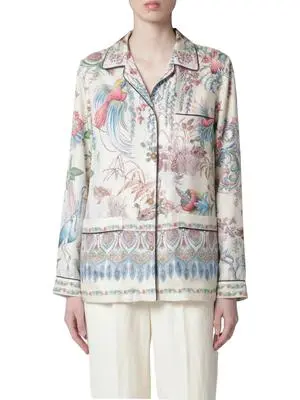 Etro Paisley Print Twill Shirt - Multicolor