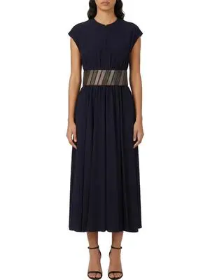 Alaïa Midi Dress - Violet