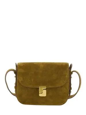 Soeur Bellissima Suede Bag - Green