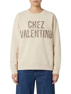 Valentino Garavani Chez Graphic Sweatshirt - Beige