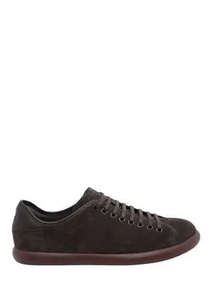 Camper Lace-up Suede Sneakers - Brown
