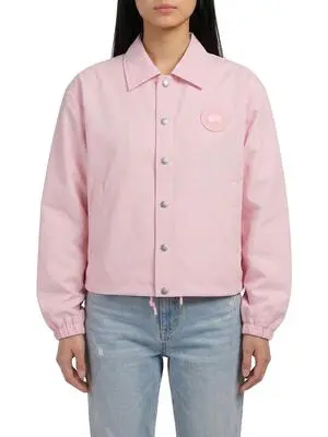 Canada Goose Canada Goose Regency Cotton Blend Overshirt Pink