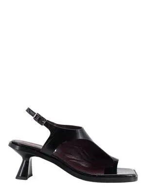 ALOHAS Leather Sandals - Black