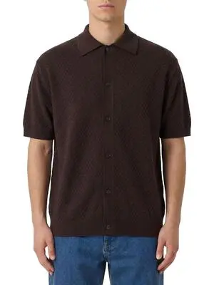 PAOLO PECORA Polo Shirt - Brown