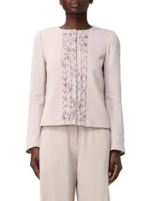 Emporio Armani Emporio Armani Ruched Jacket Beige