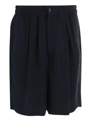 Giorgio Armani Pleated Shorts - Black