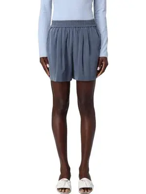 Emporio Armani Pleated Shorts - Blue