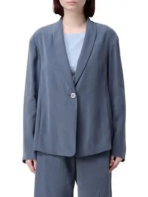 Emporio Armani Single-breasted Jacket - Blue