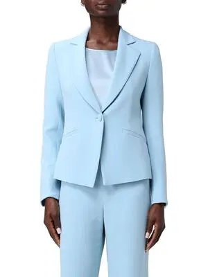 Emporio Armani Single Breasted Jacket - Gnawed Blue