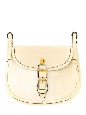 Valentino Garavani Valentino Garavani Rockstud Flaneuse Bag White