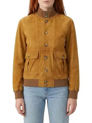 VALSTAR Valstar Suede Bomber Jacket