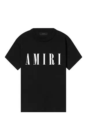 Amiri Slim Tee - Black