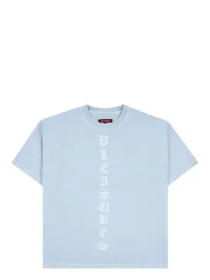 PLEASURES Knight Overdye T-shirt - Blue