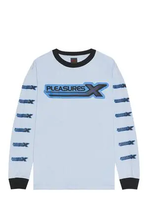 PLEASURES X Long Sleeve - Blue