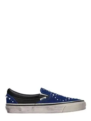 VANS Premium Classic Slip-on Embellished Sneakers - Blue