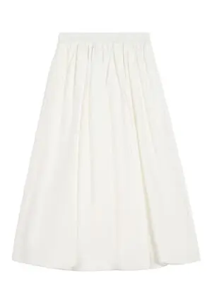 Max Mara Cotton Balloon Skirt - Ivory
