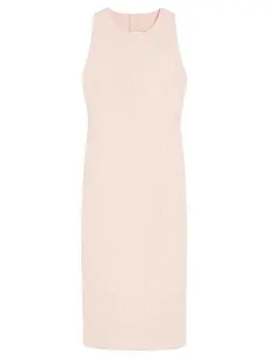 Max Mara Jacquard Cloque Midi Dress - Powder