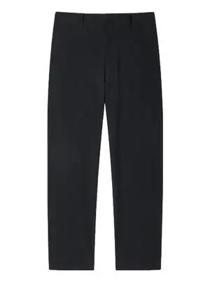 Paul Smith Seersucker Check Elasticated-waist Trousers - Blue