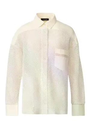Fabiana Filippi Pocket Knitted Shirt - Neutrals