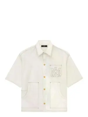 Amiri Pocket Ma Quad Work Shirt - White