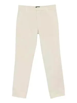DONDUP Flat-front Trousers - Neutrals