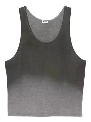Moschino Ombre Tank Top - Grey