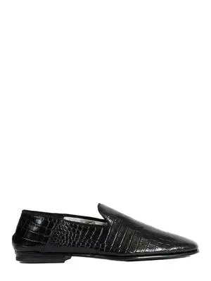 TOM FORD Printed Steven Loafers Black