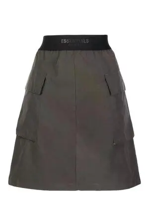 Fear Of God FEAR OF GOD ESSENTIALS Cargo Mini Skirt Grey