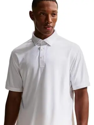 Nike Tailored Performance Dri-fit Golf Polo - White