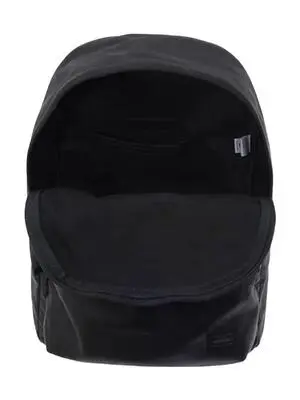PORTER-YOSHIDA & CO Leather Zip Backpack - Black